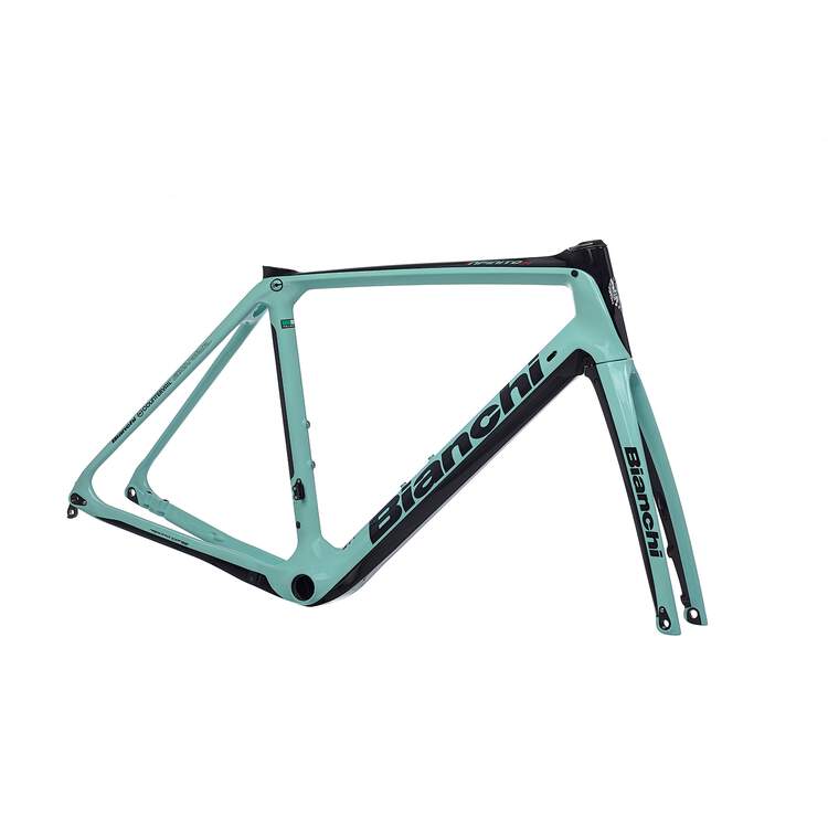 Bianchi Infinito Cv Disc Frameset - 2020 2a - Ck16 / Black Full Glossy ...